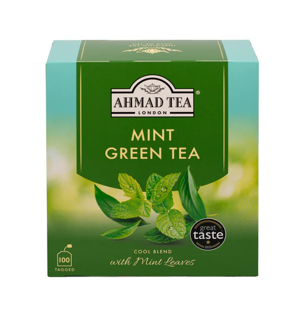 Mint Green Tea - Teabags | Green Teas | Ahmad Tea Canada